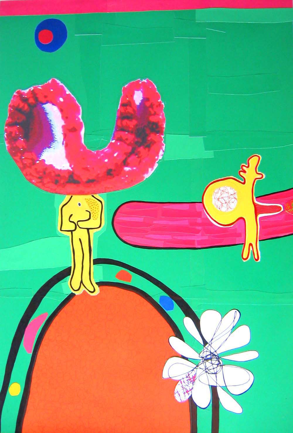 Collages – Chris Rutter and Evelyn Bennett